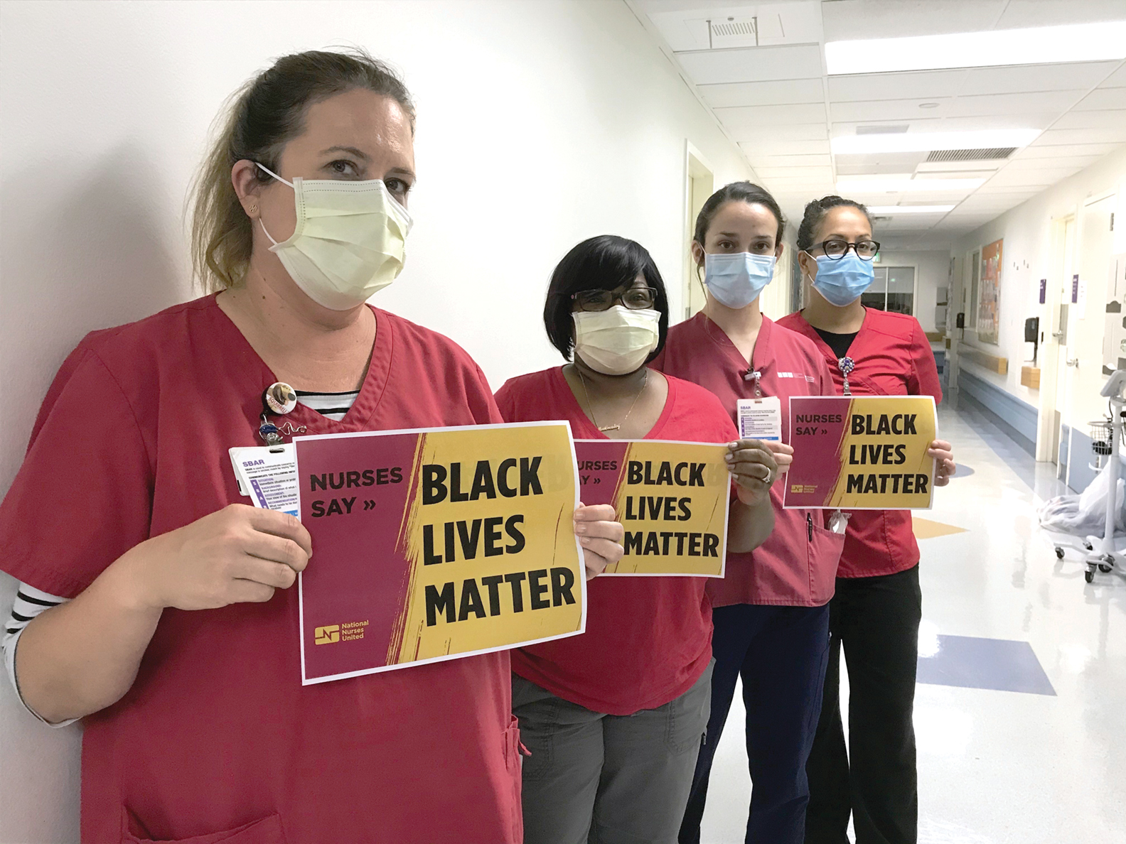 Front-line healthcare workers join calls to end systemic racism ...