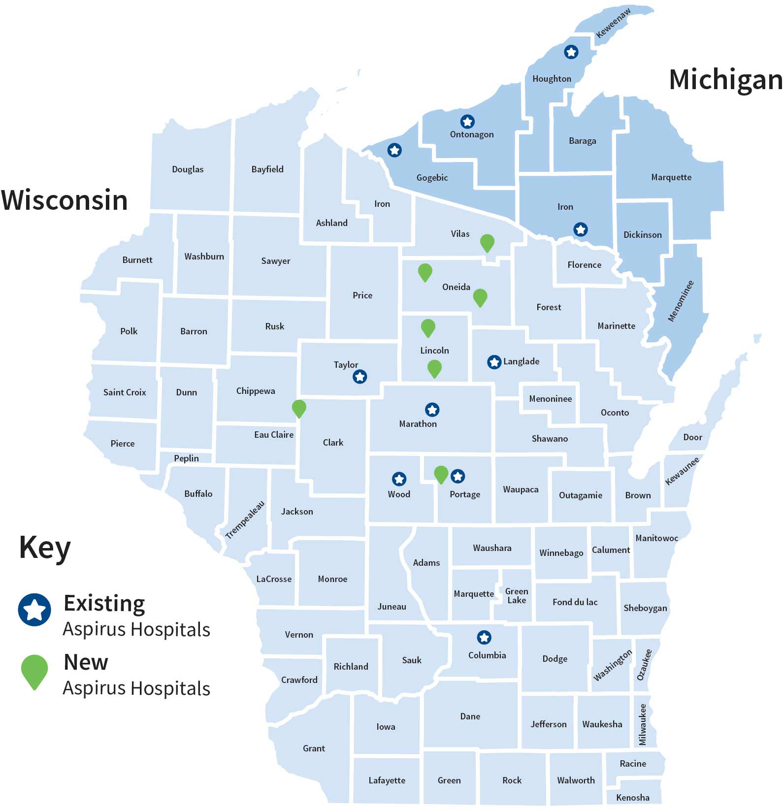 Aspirus, Ascension finalize seven-hospital deal | Modern Healthcare