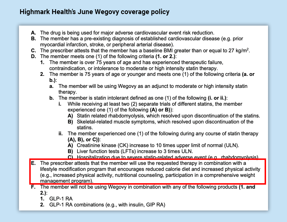 Wegovy coverage requirements vary between UnitedHealth, Kaiser | Modern ...