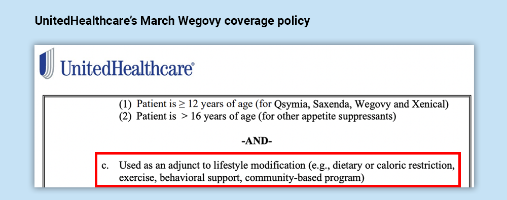 Wegovy coverage requirements vary between UnitedHealth, Kaiser | Modern ...