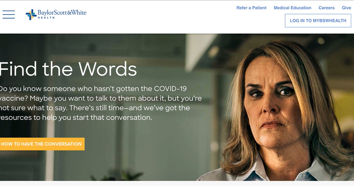 Best in show for Marketing Impact Awards 2022, Baylor Scott & White ...