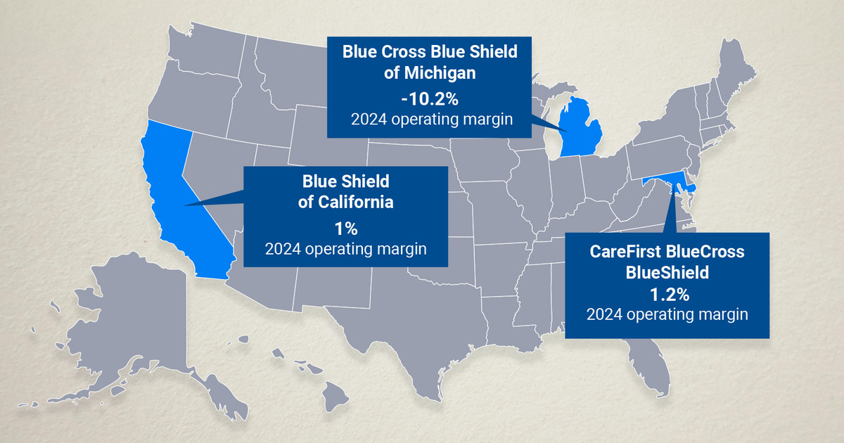 Blue Cross Blue Shield earnings pressured by Medicaid, Medicare ...