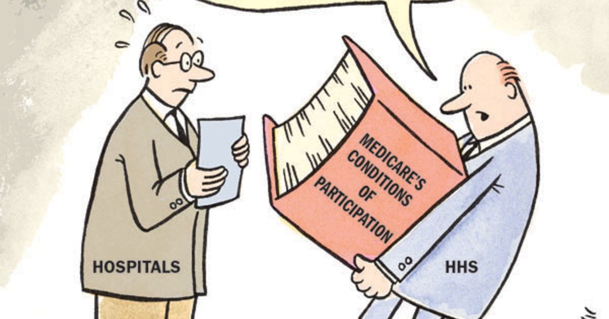 Cartoon: Medicare conditions | Modern Healthcare