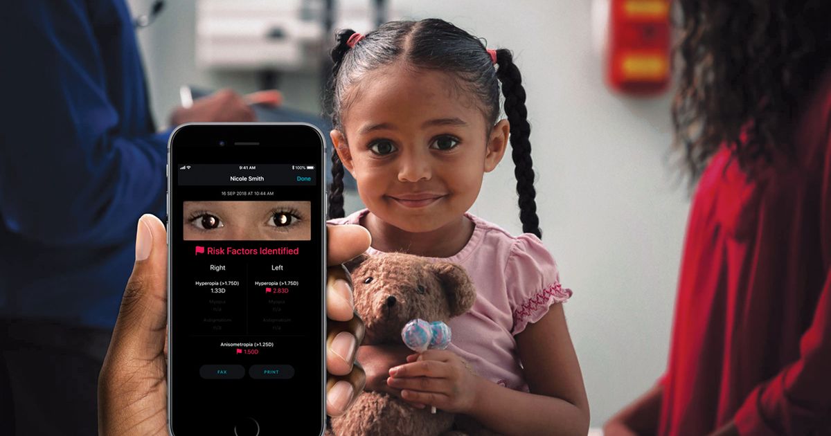 App screens kids for eye problems before they can talk | Modern Healthcare