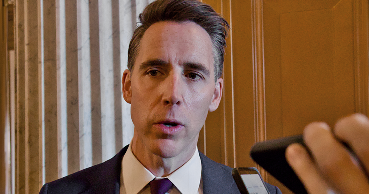 Josh Hawley slams PCMA using Brian Thompson's death as a 'shield ...