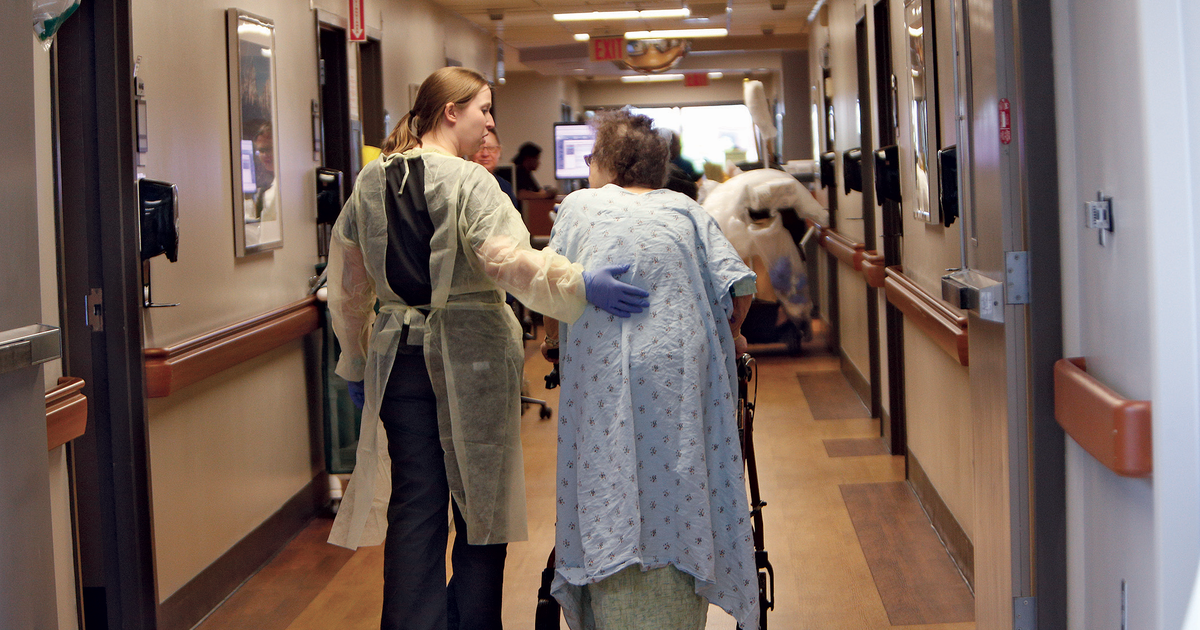Pushing elderly patients to keep moving | Modern Healthcare