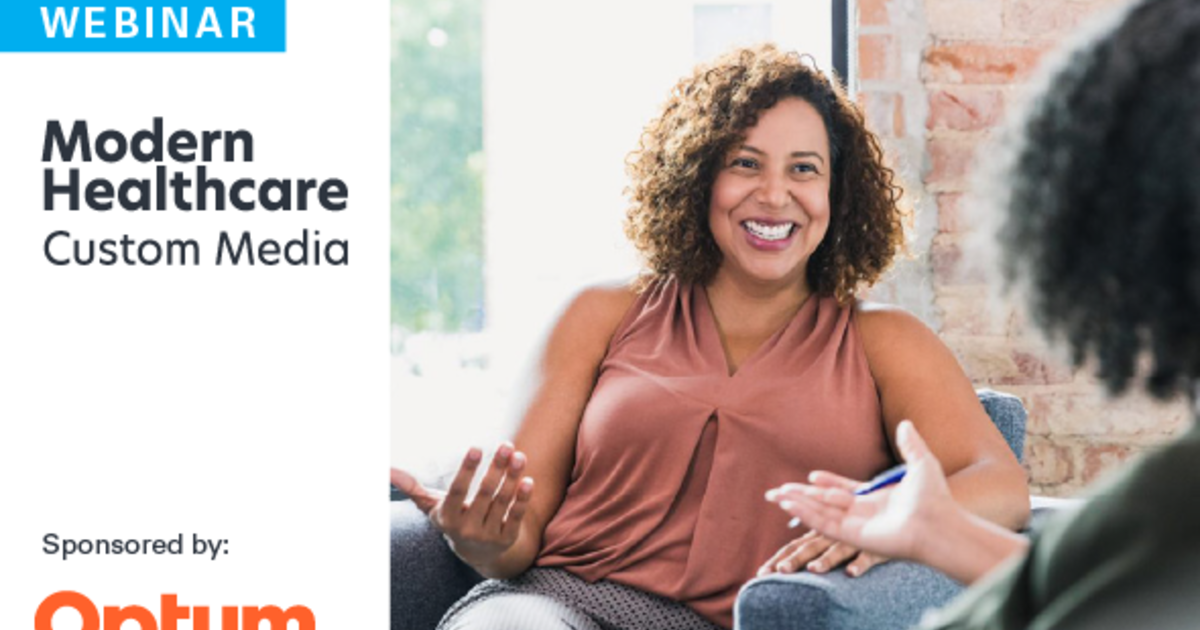 Webinar: Transitioning to value-based care in behavioral health ...