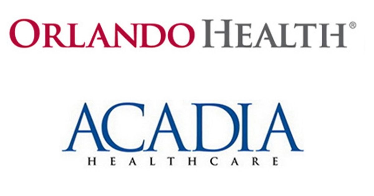 Orlando Health launches behavioral health joint venture with Acadia ...