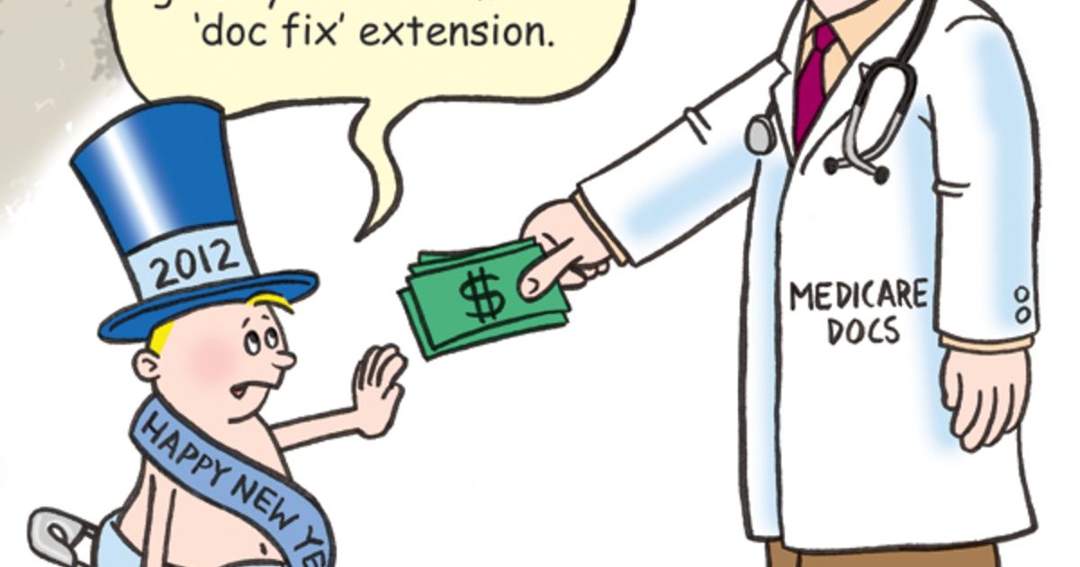 Cartoon: Medicare docs | Modern Healthcare