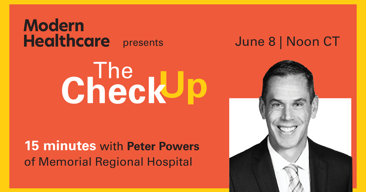 The Check Up: Peter Powers of Memorial Healthcare System | Modern ...