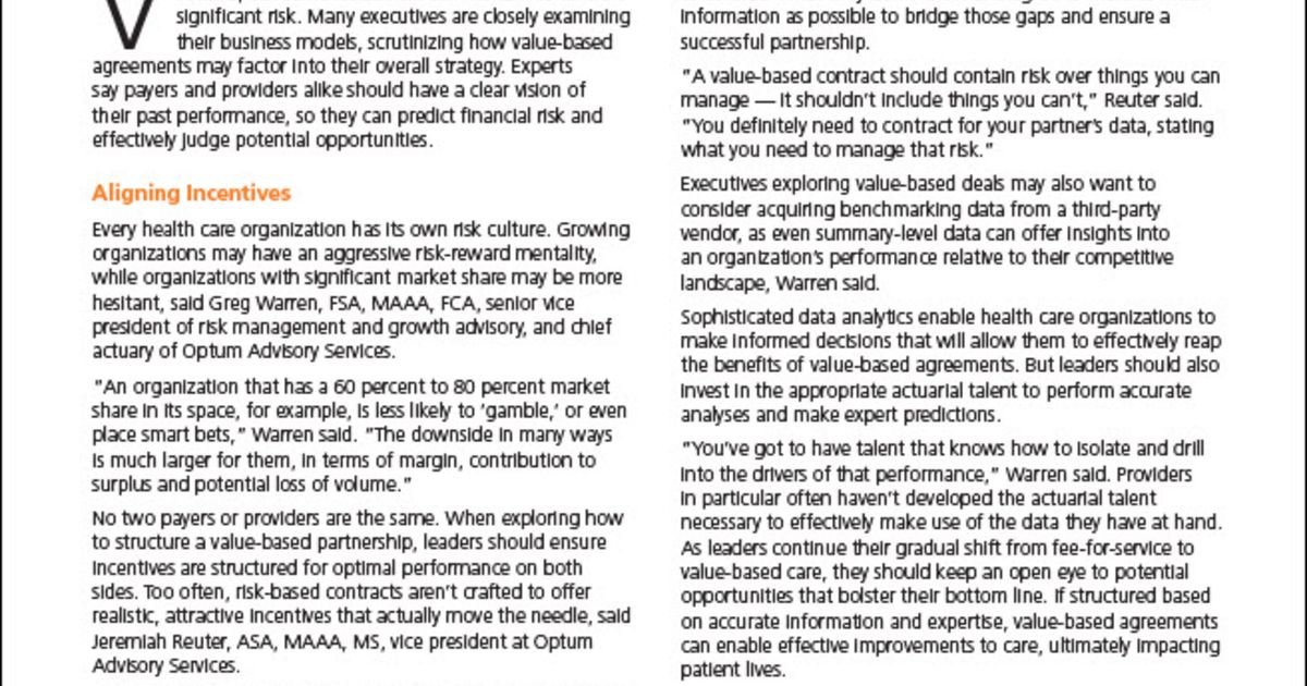 Validating Value: Two key elements for leaders to confidently take on ...