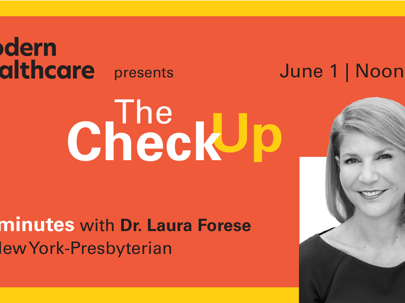 The Check Up: Dr. Laura Forese of New York-Presbyterian