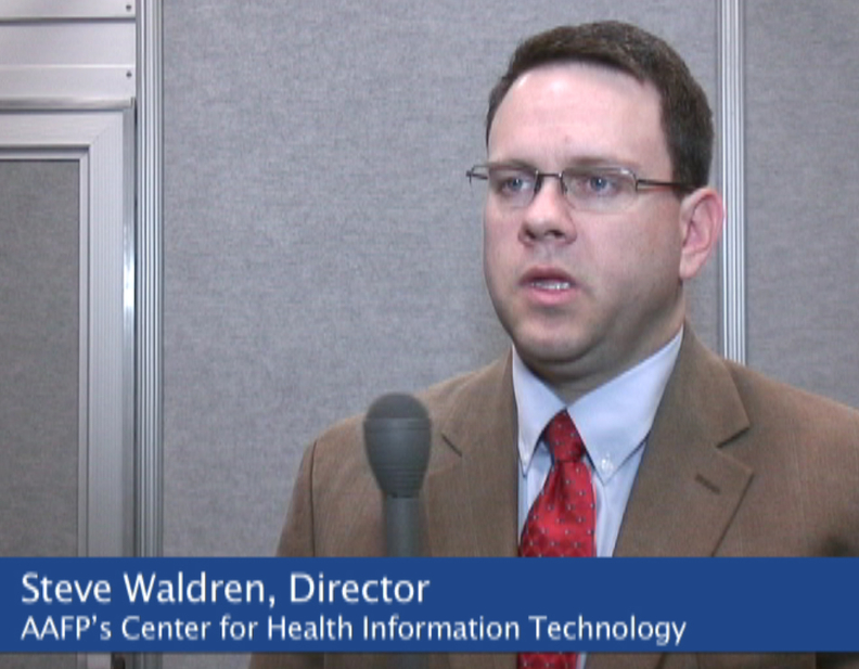 Video News: AAFP's Steve Waldren talks about IT challenges for family ...
